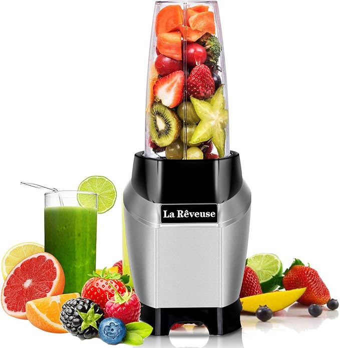 La Reveuse Personal Blender 1000 Watt - Silver